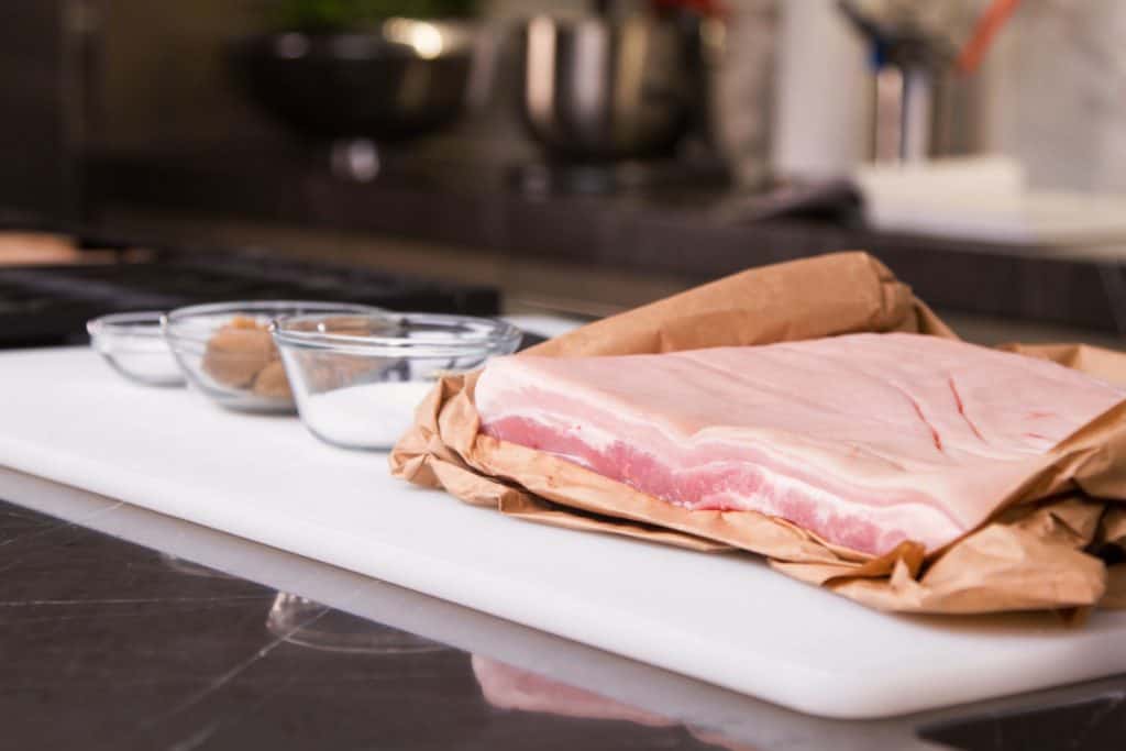Schweinebauch mit Chicharrones Schweineschwarte | My Star Idea