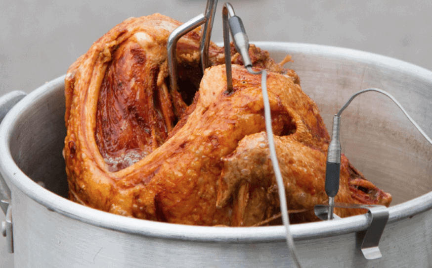 Deep Fried Turkey Made Safe And Delicious Thermoworks