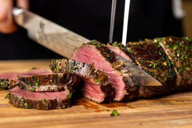 Perfect (seriously) roast beef tenderloin