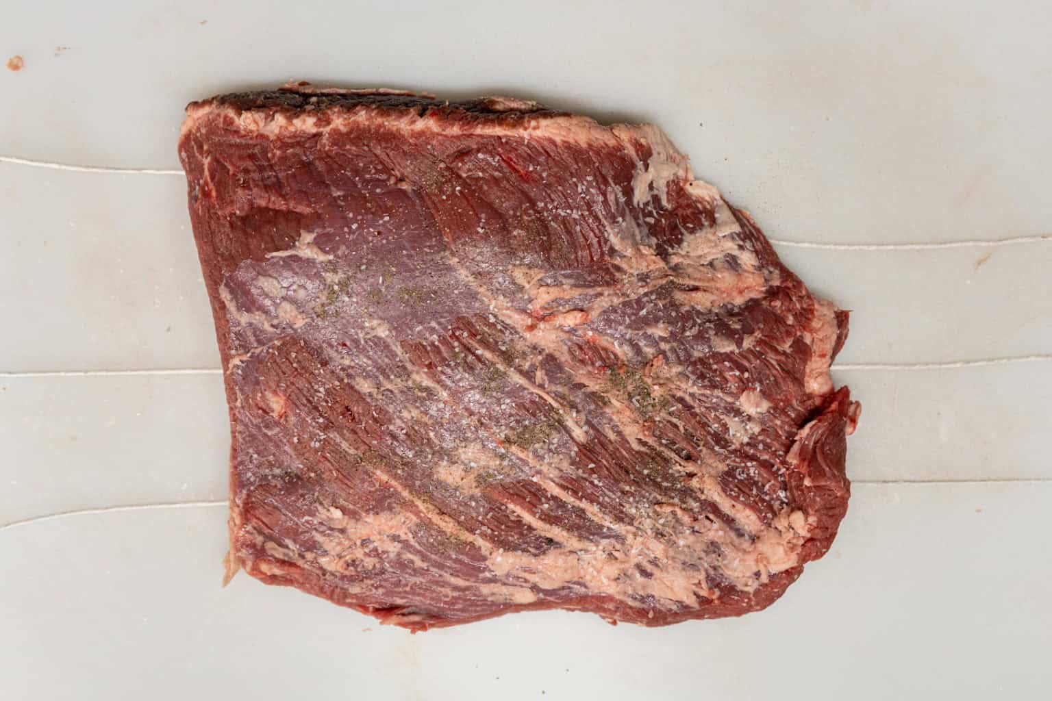 Rolled brisket recipe: temping a joint of beef