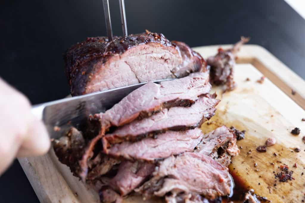 Smoked Leg of Lamb: Slow and Steady