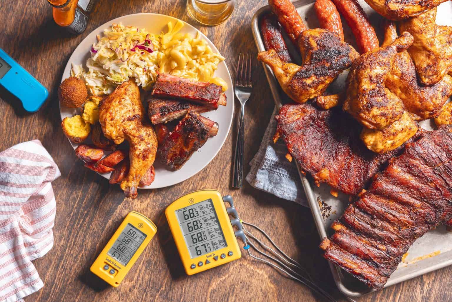 The Three-Meat Plate: BBQ Classic made easy with Smoke X™ | ThermoWorks