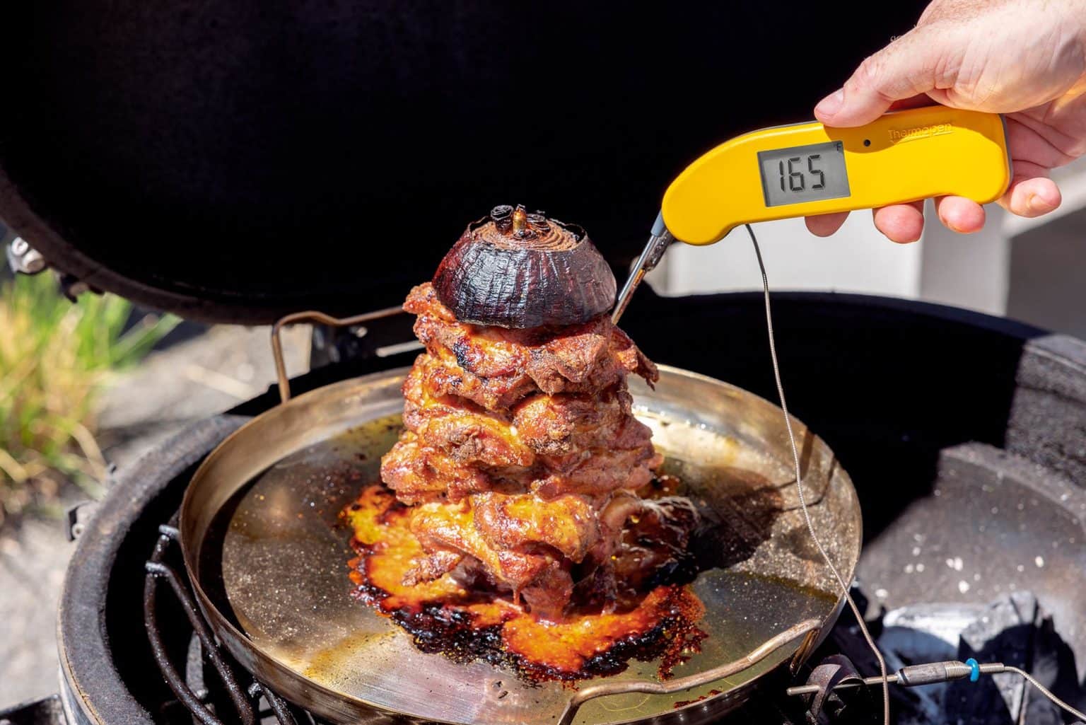 Cooking Shawarma on a Vertical Spit | ThermoWorks