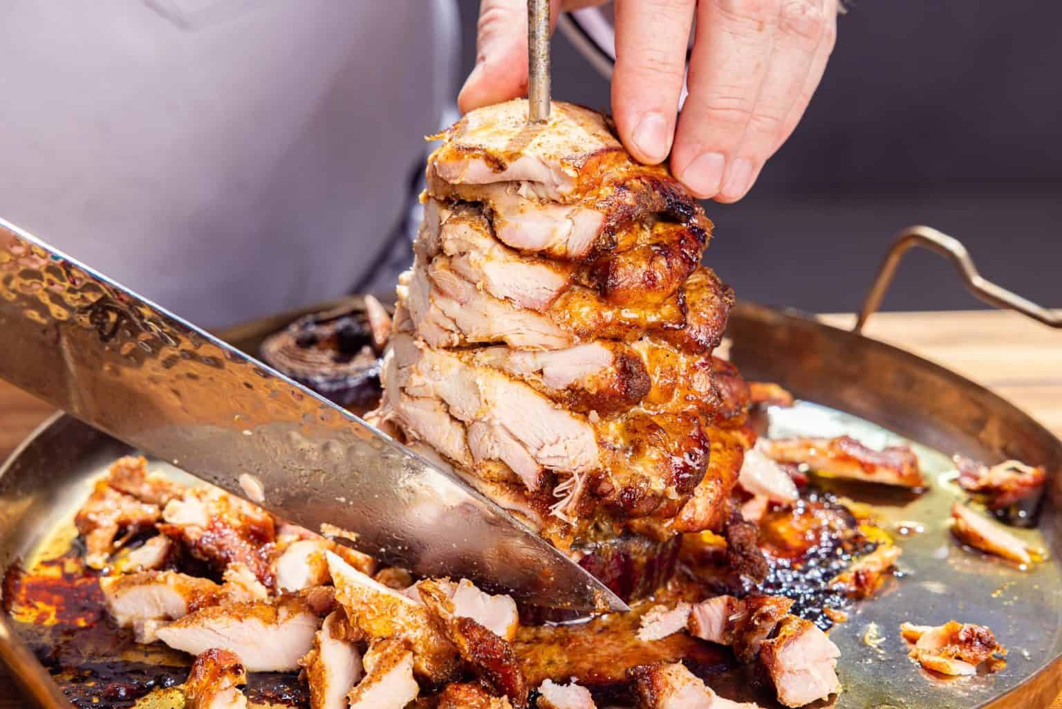 Cooking Shawarma on a Vertical Spit | ThermoWorks