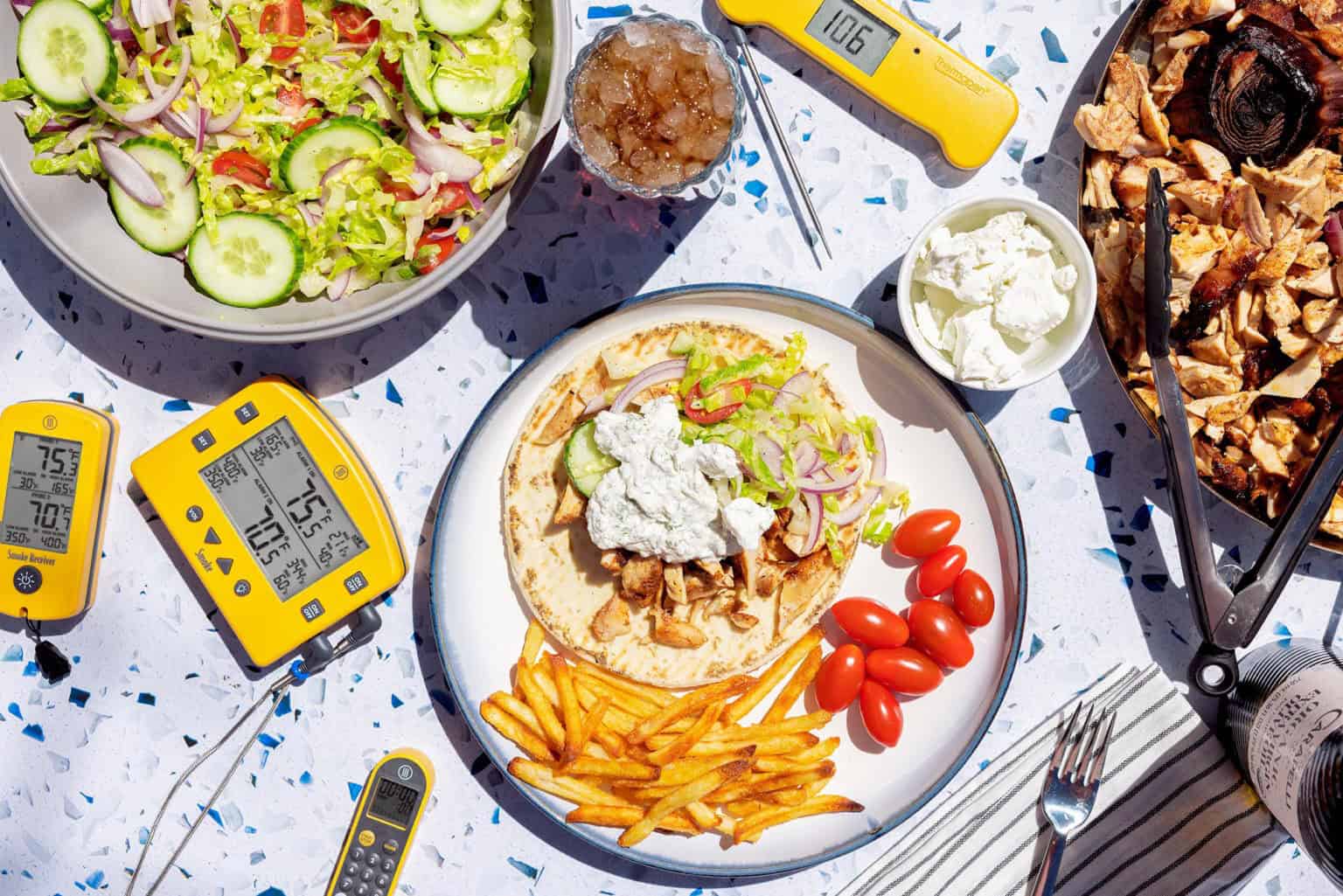 Cooking Shawarma on a Vertical Spit | ThermoWorks